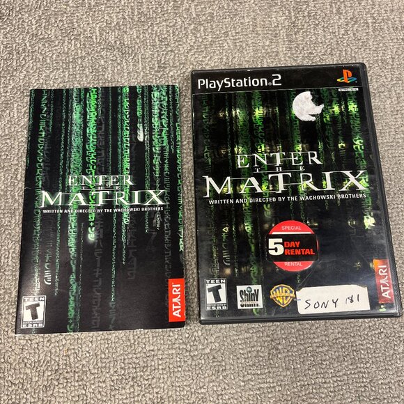 Sony | Video Games & Consoles | Enter The Matrix Playstation 2 Complete ...
